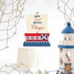 Popobell Studio | Nautical Cake Topper Printable