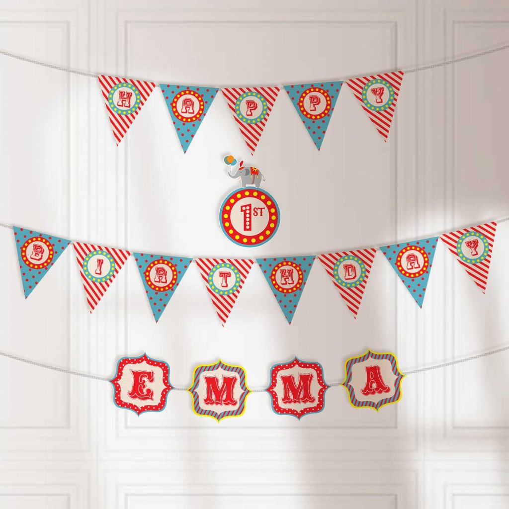 Popobell Studio | Circus Banners Printables