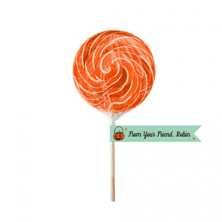 Halloween Candy Label Printable | Editable Tag – Popobell Studio