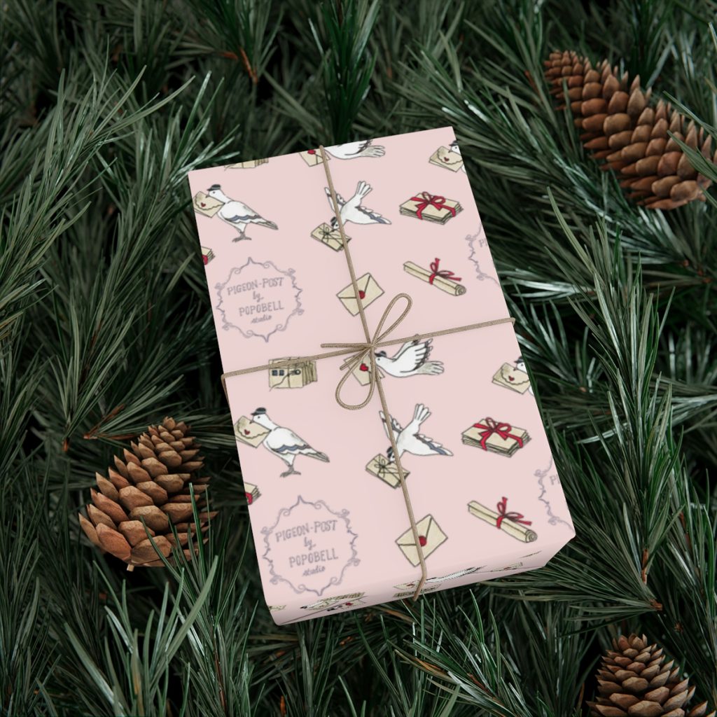 Pigeon-Post Wrapping Paper – Popobell Studio