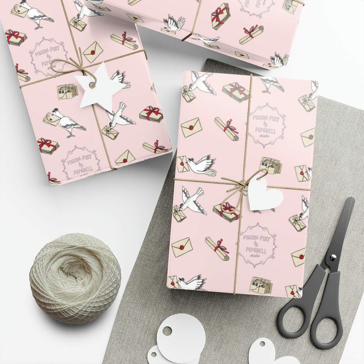 Pigeon-Post Wrapping Paper – Popobell Studio