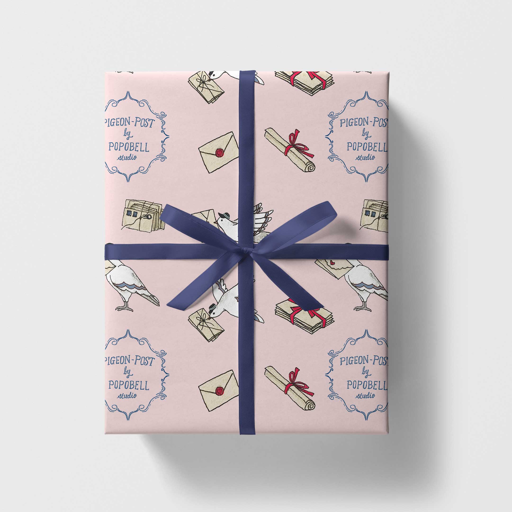 Pigeon-Post Wrapping Paper – Popobell Studio