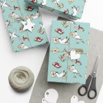 Popobell Studio | Pigeon Post Wrapping Paper
