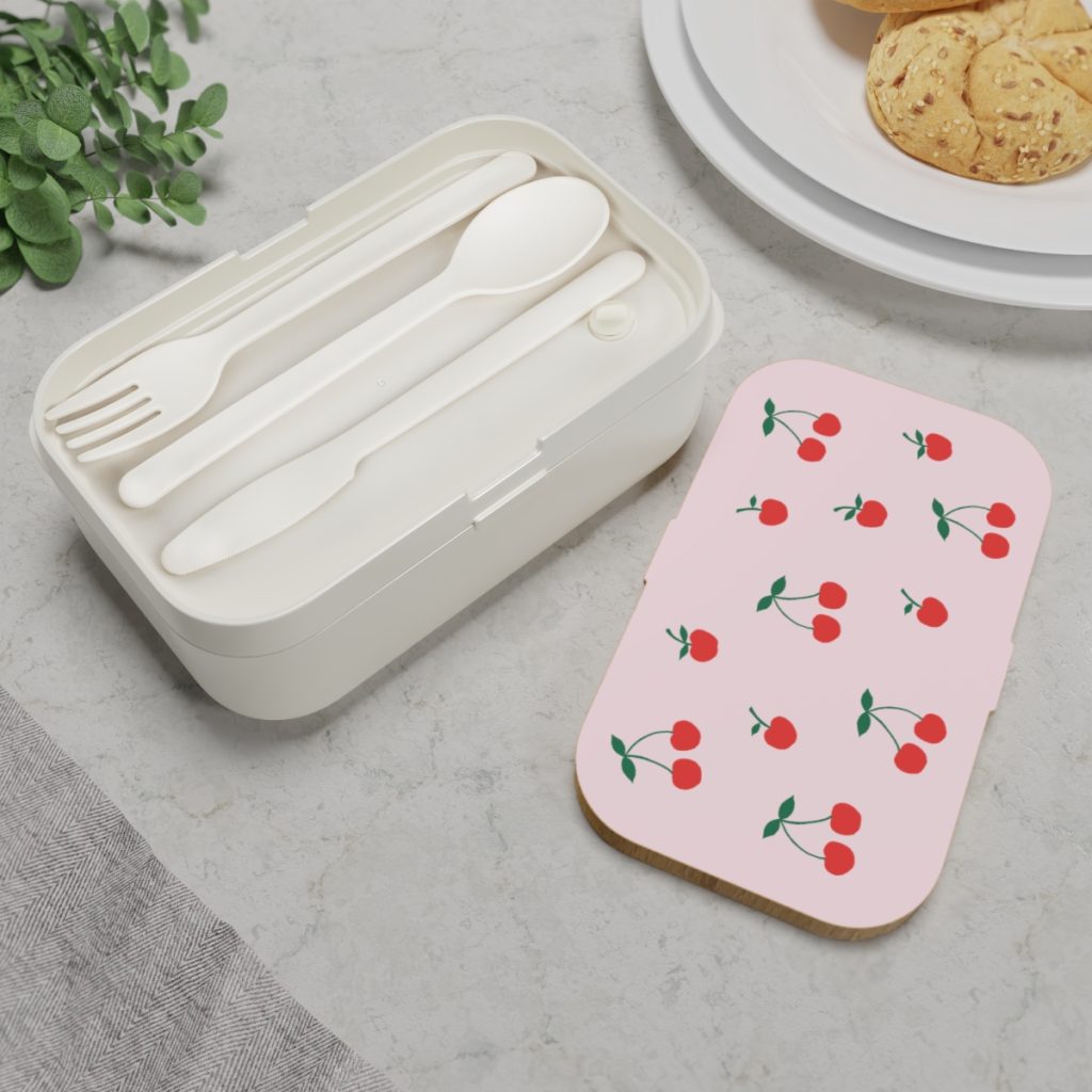 Popobell Studio | Cherry Bento Lunch Box