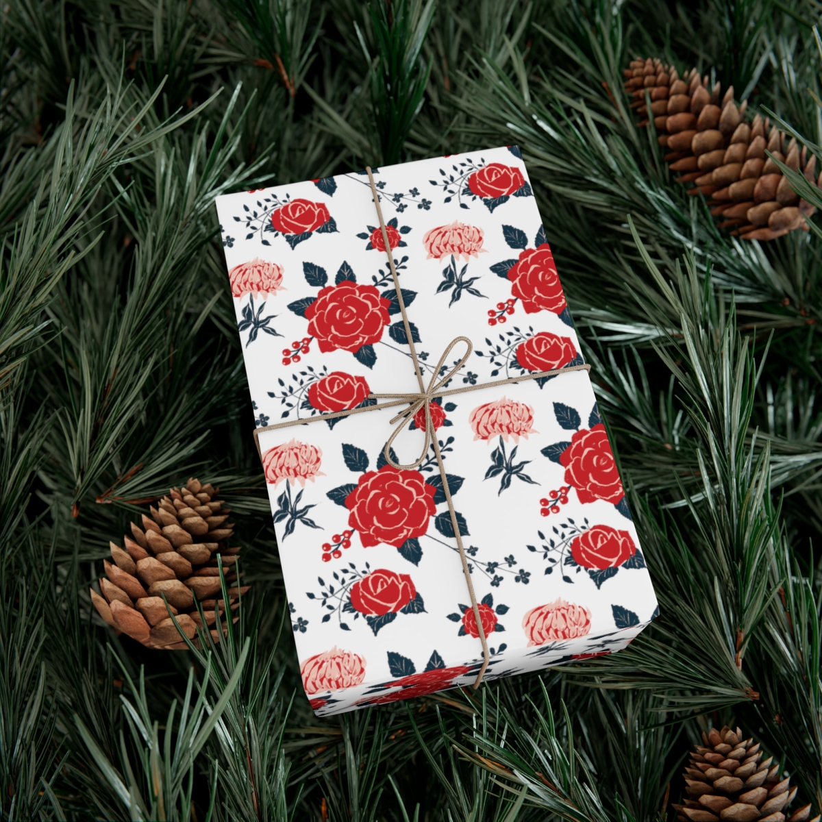 Popobell Studio | Enchanted Rose Gift Wrap